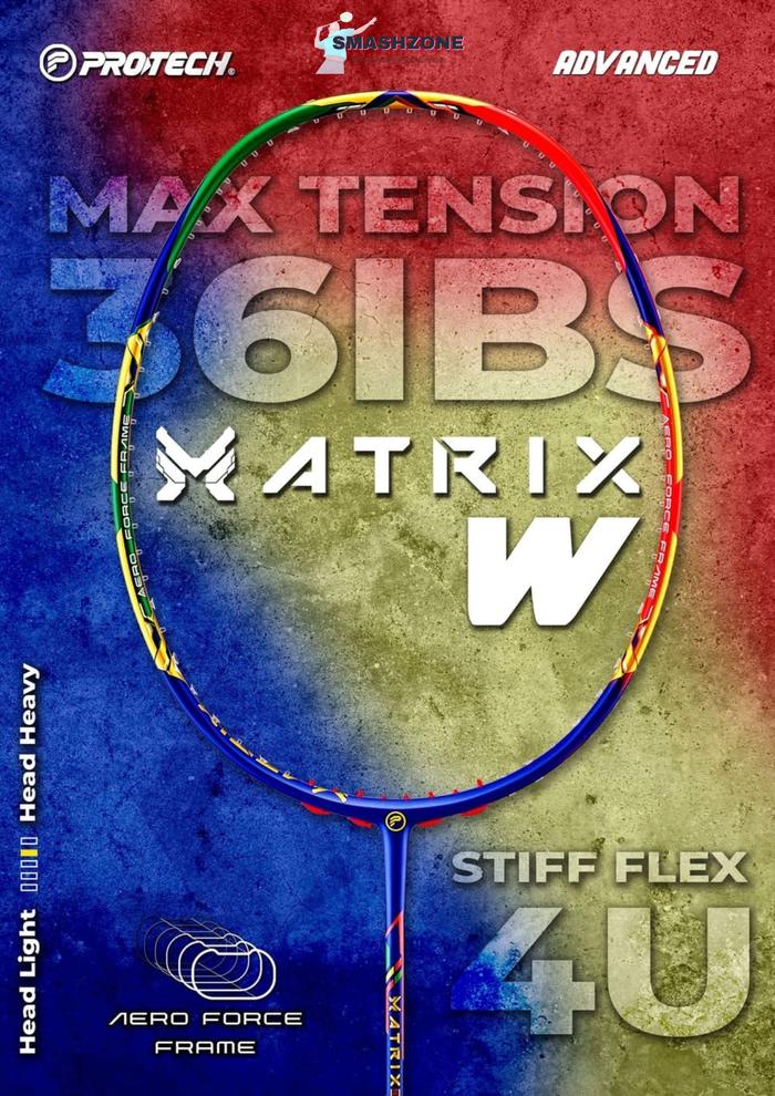 Jual RAKET BADMINTON PROTECH MATRIX NANO W MAX 36LBS - Kab. Tangerang - SmashZone Indonesia ...