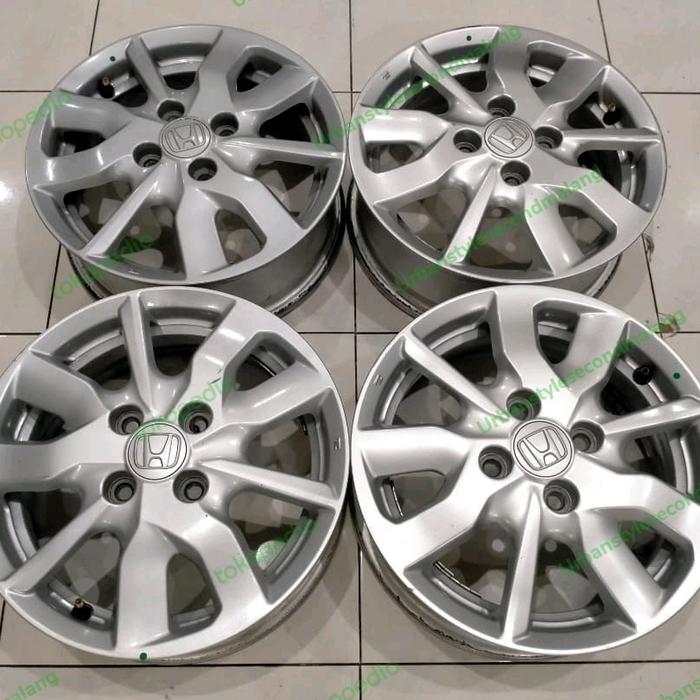 Jual Velg ori new brio ring 14 pcd 4x100 original honda / enkei - Kota ...