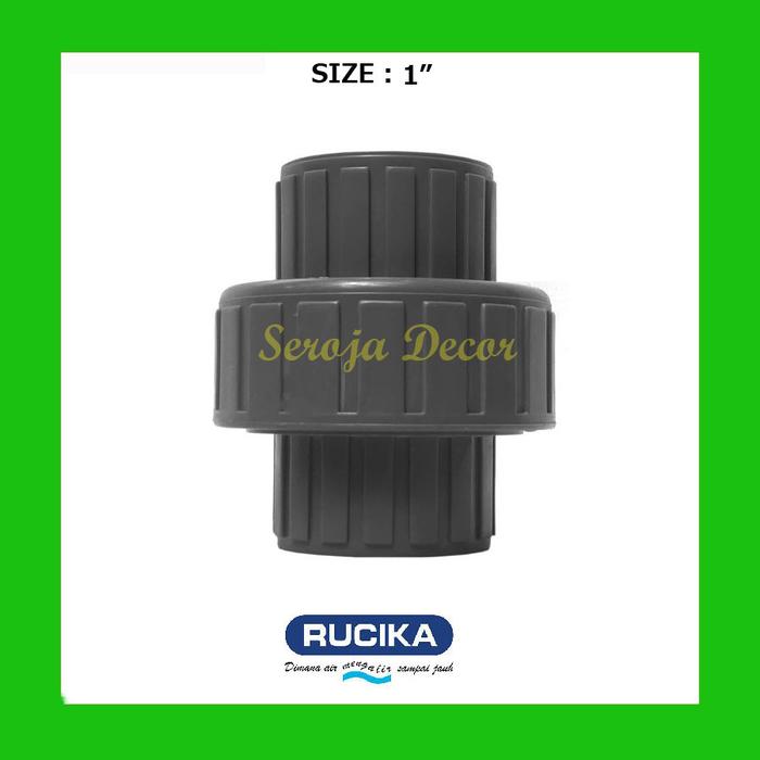 Jual Rucika Union Socket / Water Mur / Moor Polos Fitting PVC AW 1 ...