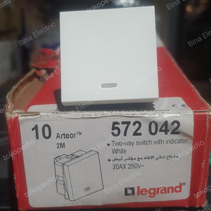 Jual Mata Saklar Legrand Arteor 1 Gang 572042 / Modular Legrand Arteor ...
