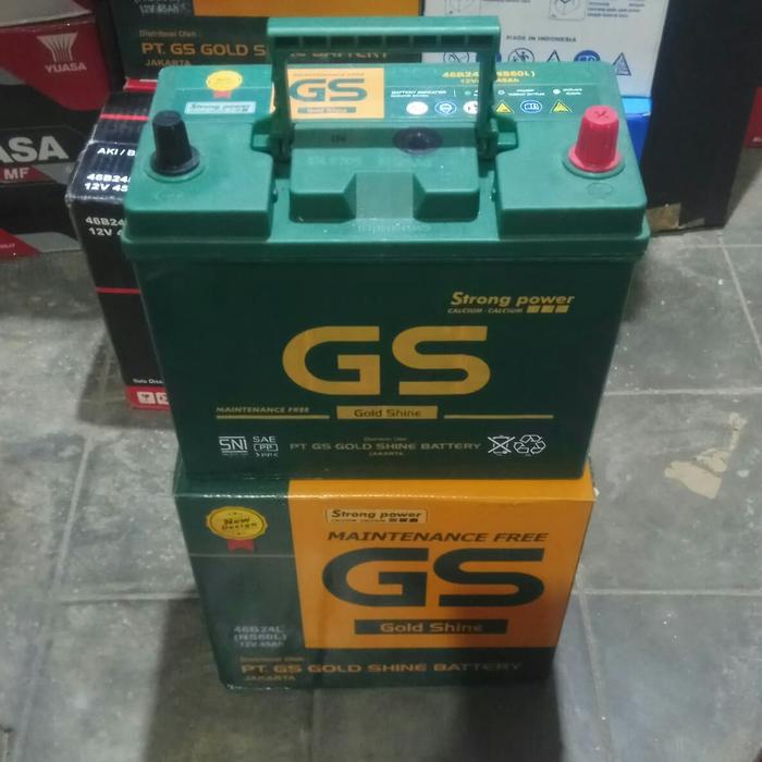 Jual Aki Accu GS Kering MF Gold Shine 12V NS60L 45AH (45-Amper) - Kota Depok - Buana cipta ...