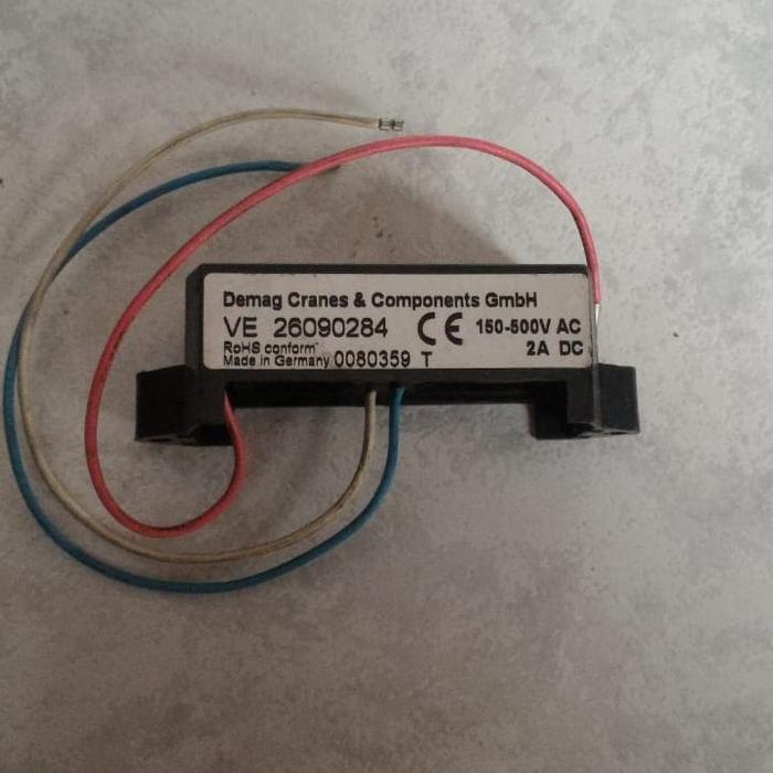 Jual Rektifier Untuk Demag Hoist Crane Rectifier Demag 2A Type VE ...