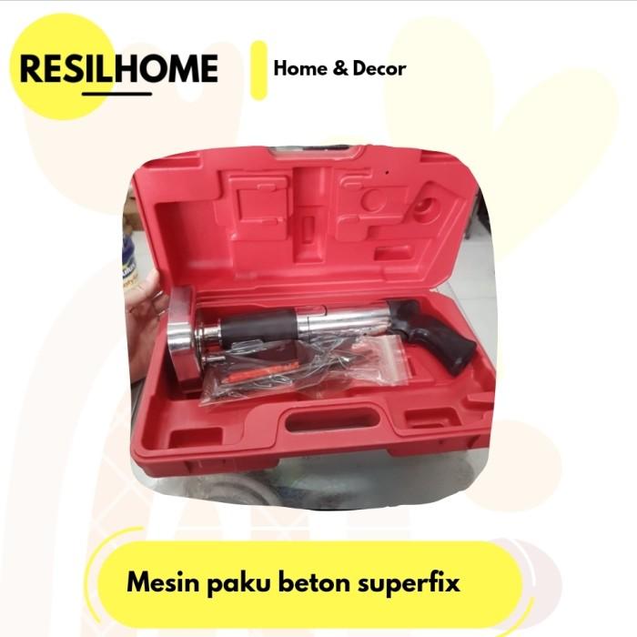 Jual alat tembak mesin paku tembak beton ramset superfix ramset gun ...