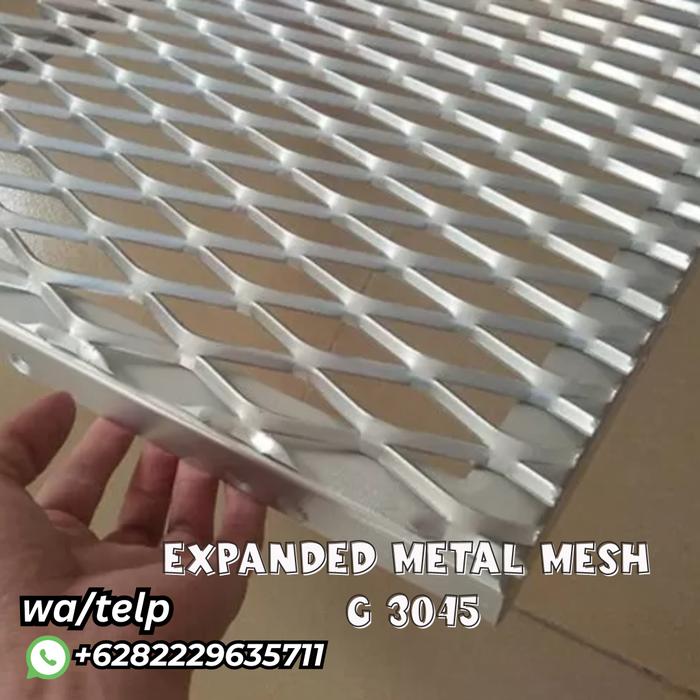Jual kawat expanded G 3045 | Expanded Metal Mesh G 3045 ukuran 1.20 x 2 ...