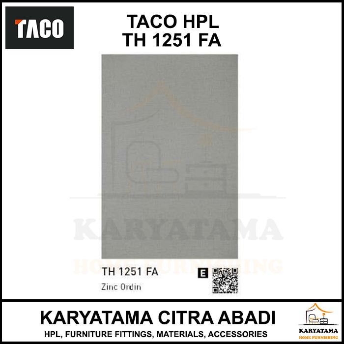 Jual TACO HPL TH 1251 FA - ZINC ORDIN - Kota Depok - Karyatama Citra ...
