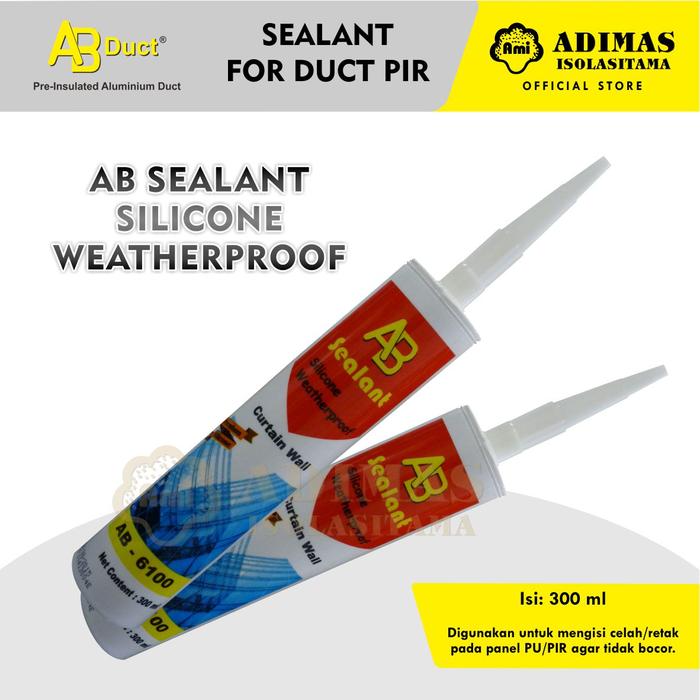 Jual Sealant Aksesoris Ducting PU PIR Merk AB Duct Untuk HVAC Isi 300 ...