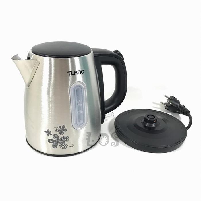 Jual Turbo Ehl 1058 Ehl1058 Kettle Teko Listrik Stainless 1l 1 Liter Ori Di Seller Noelle ...
