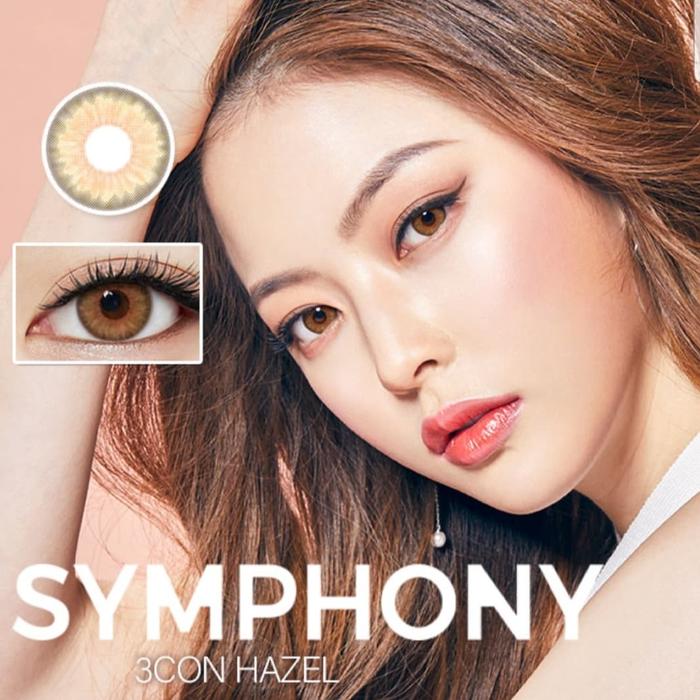 Jual ORIGINAL Softlens Princess Symphony Olens HAZEL soflens softlenses ...