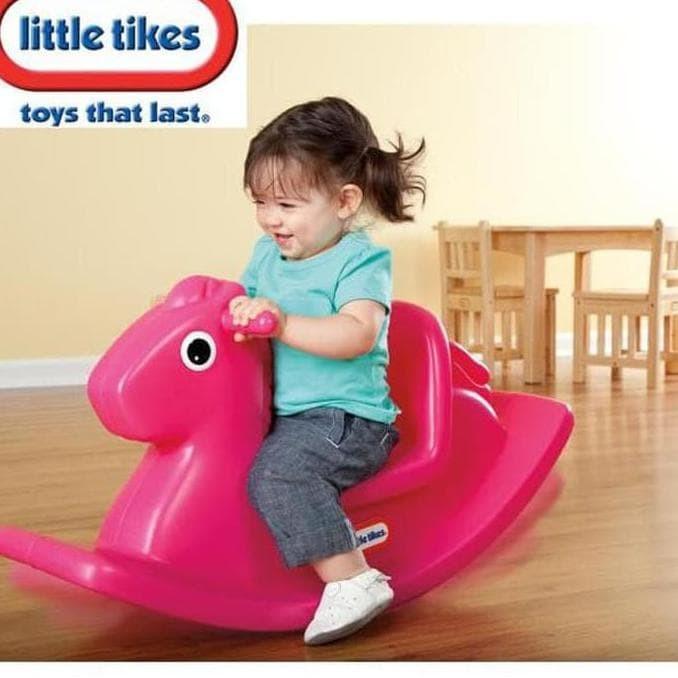 Jual LITTLE TIKES ROCKING HORSE KUDA KUDAAN PINK LITTLE PUMPKINS TOYS ...