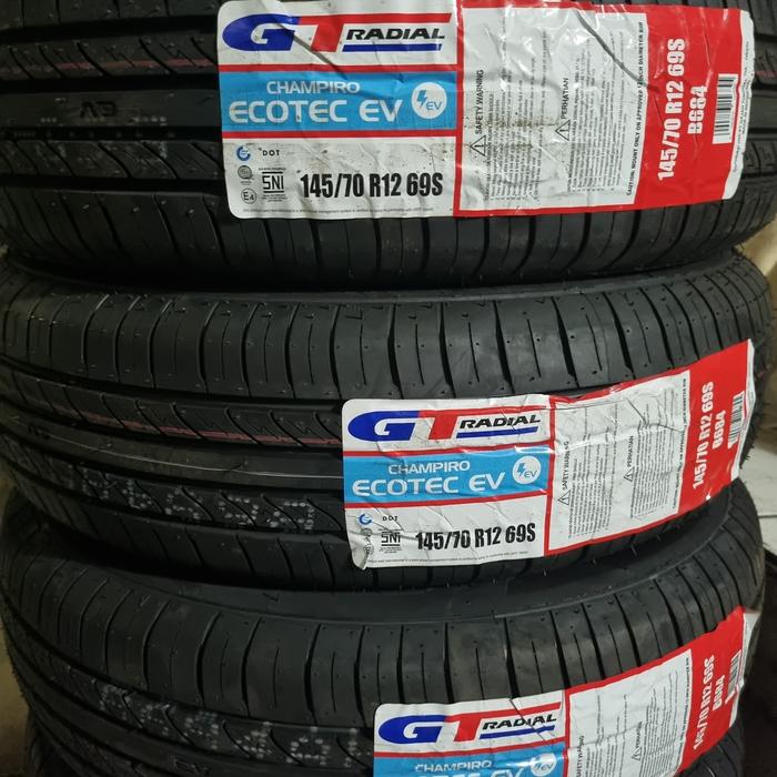 Jual BAN GT RADIAL 145 70 12 CHAMPIRO ECOTEC EV ( WULING AIR EV ...