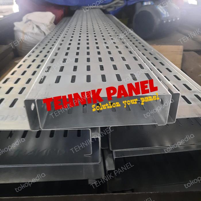 Jual Kabel Tray 200x50x2400mm tipe C electro Galvanis - Type C, Hotdip ...