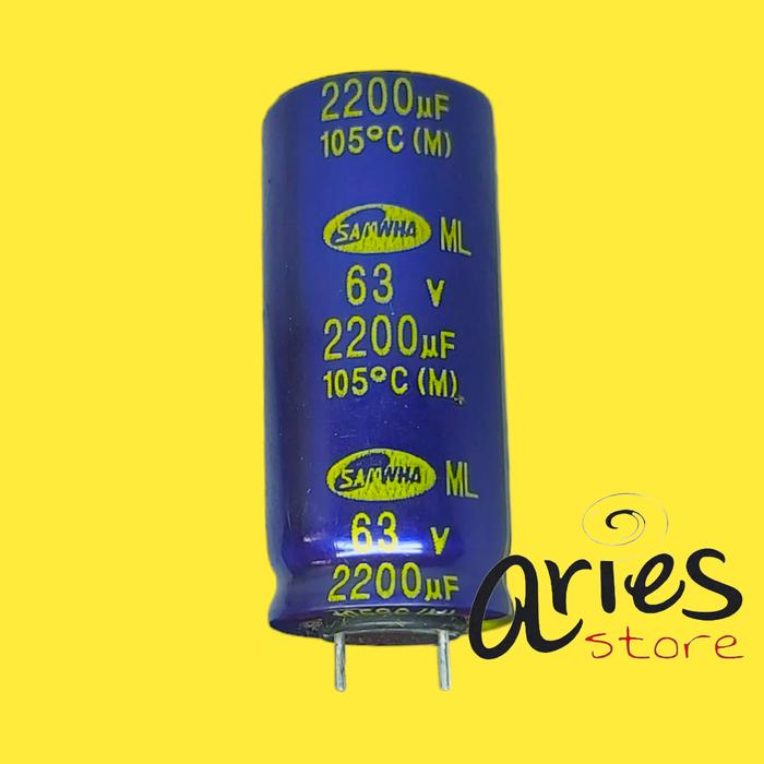 Jual ELCO 2200uf 63v ORIGINAL - Kab. Brebes - aries elektronik store | Tokopedia