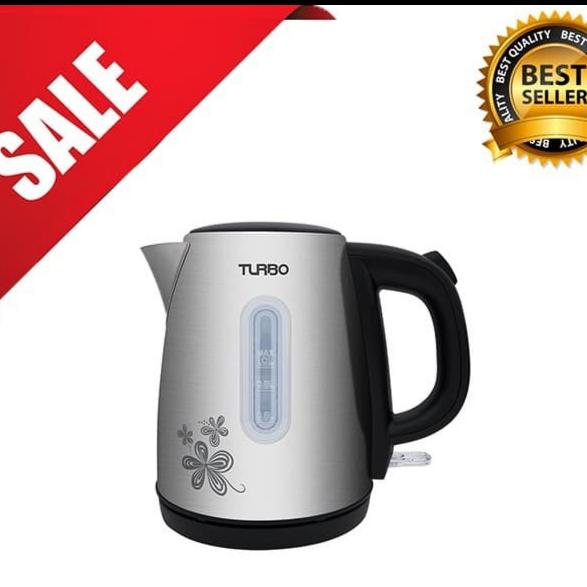 Jual Turbo Ehl 1058 Ehl1058 Kettle Teko Listrik Stainless 1l 1 Liter Ori Di Seller Noelle ...