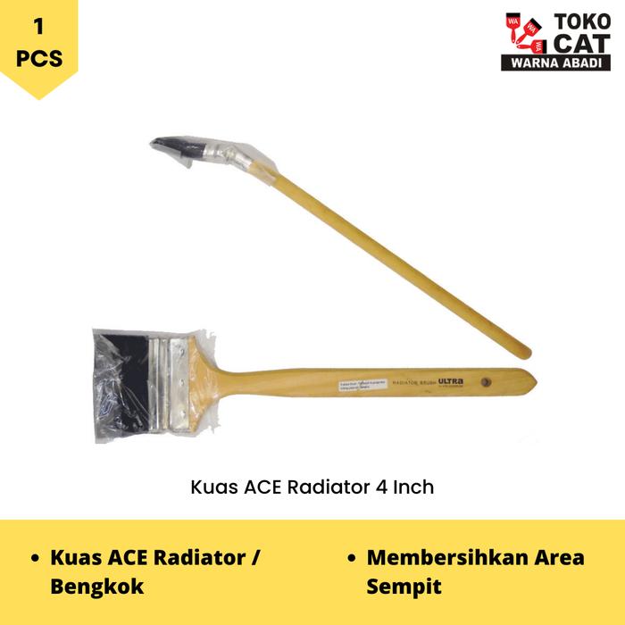Jual Kuas ACE Bengkok Ukuran 4 Inch Untuk Membersihkan Radiator - Kota ...