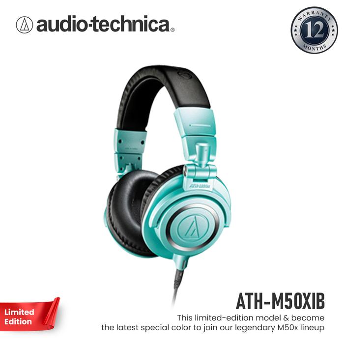 Promo Audio-Technica ATH-M50X Professional Studio Monitoring - Ice Blue ...