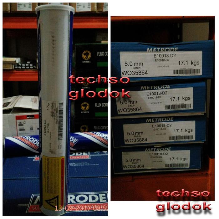 Jual kawat las E10018-D2 metrode 5.0mm high strenght steels (harga per ...