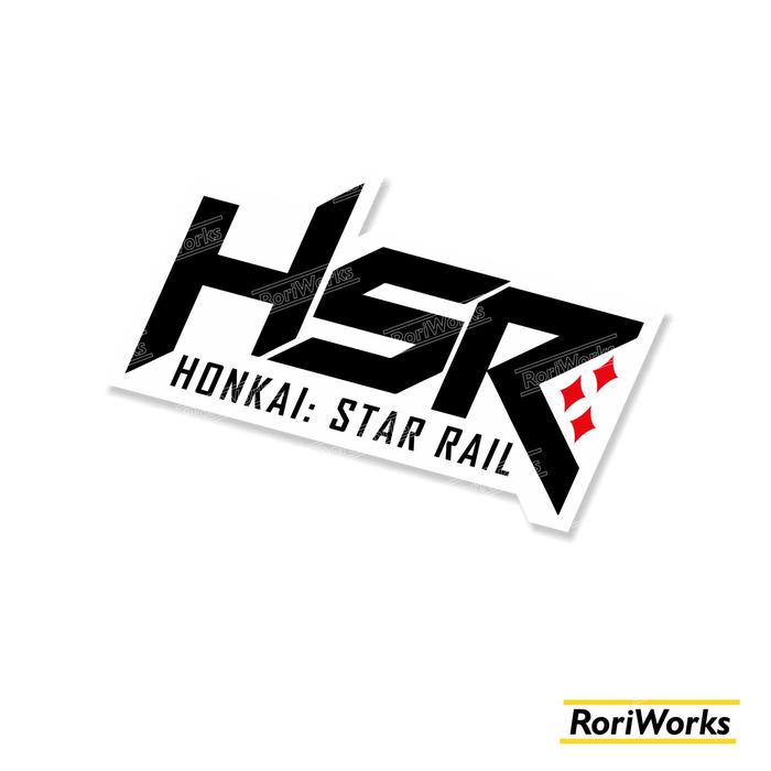 Jual Stiker Kiss cut - Logo Honkai Star Rail Meme | Parodi HSR - Putih ...