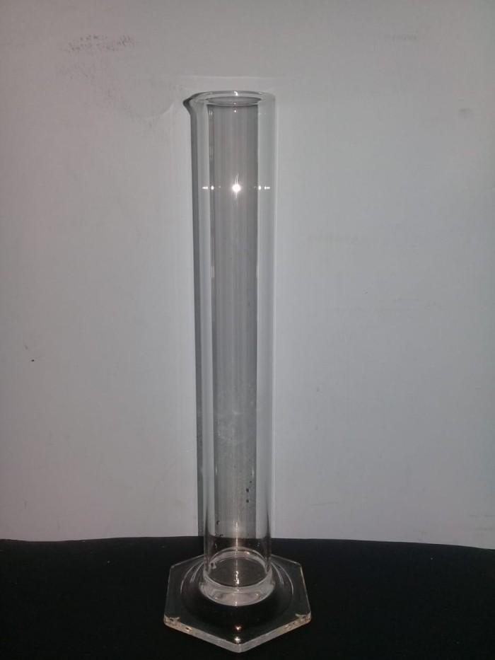 Jual Measuring Cylinder / Gelas Ukur Kaca 500 ml POLOS HEXA ...