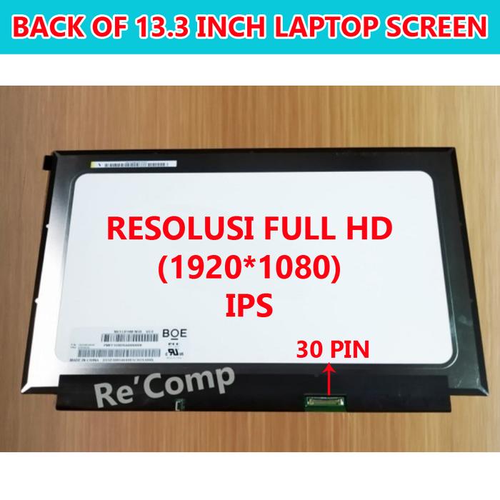 Jual LAYAR LED LCD Lenovo THINKPAD X390 X395 SERIES FULL HD NON TOUCH ...
