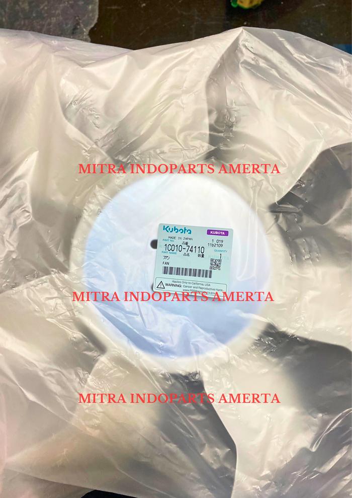 Promo FAN COOLING/KIPAS M9540 KUBOTA (1C010-74110) GENUINE - Jakarta Barat - MITRA INDOPARTS ...