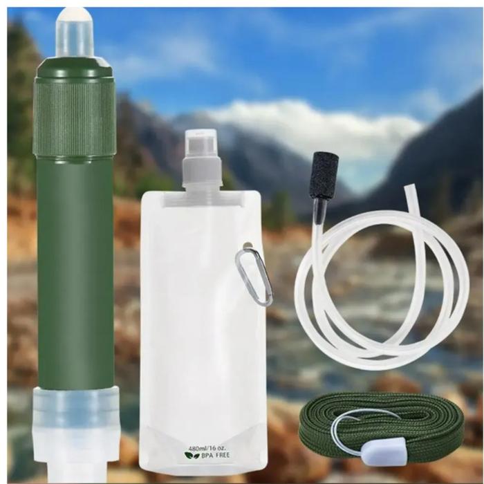 Jual SARINGAN AIR WATER FILTER PORTABLE PURIFIER CAMPING OUTDOOR ...