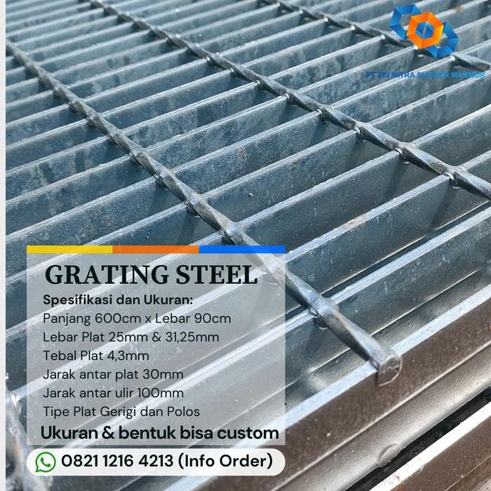 Jual STEEL GRATING GALVANIS UKURAN BISA CUSTOM - Kab. Bogor - Asep TSM ...