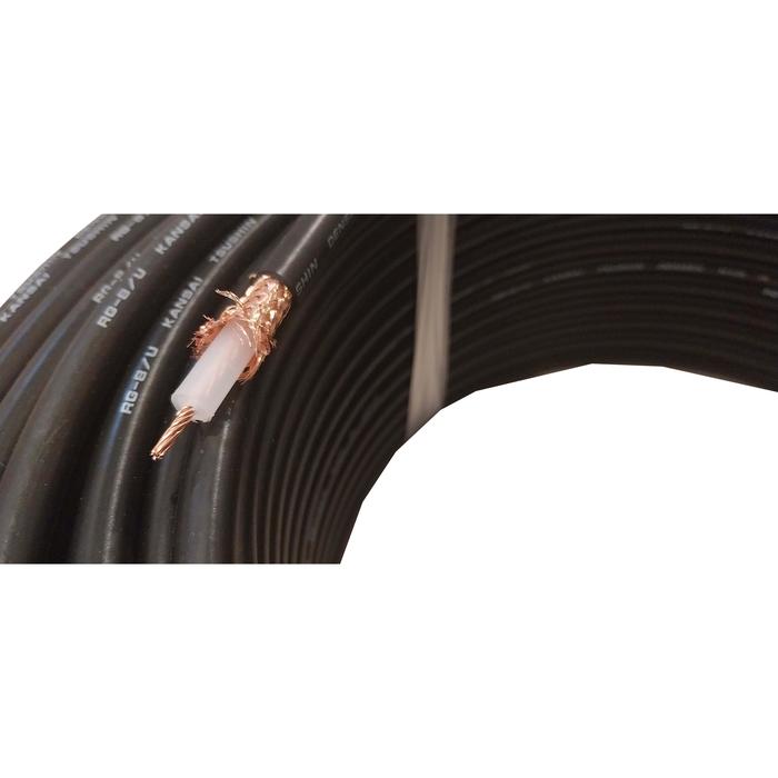 Jual Kansai Kabel Coaxial RG8 Serabut Full Tembaga Meteran Cable SSB ...