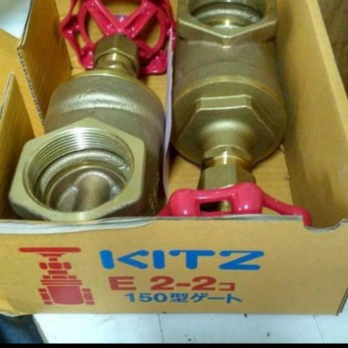 Jual 2inch stop kran gate valve kitz class 150 300 WOG - Jakarta Utara - Glodok Instrumeng ...