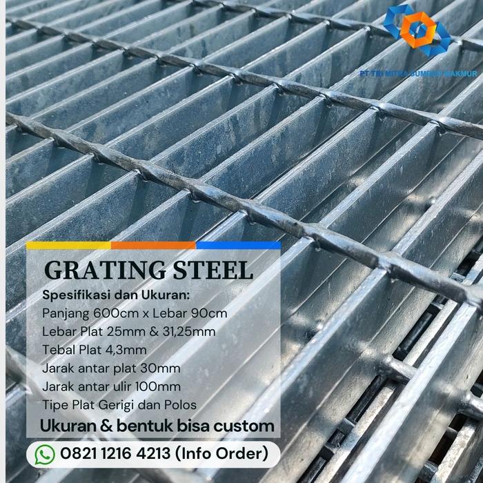 Jual GRATING STEEL GALVANIS GERIGI DAN POLOS - Kab. Bogor - Asep TSM ...