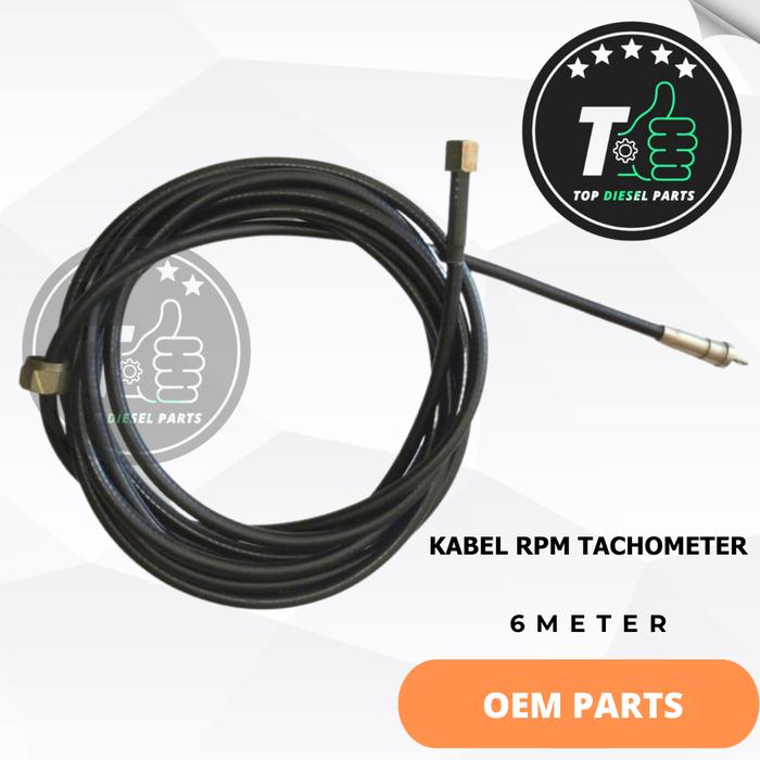 Jual Kabel RPM Tachometer 6 meter OEM Detroit cable rpm GM Cable ...