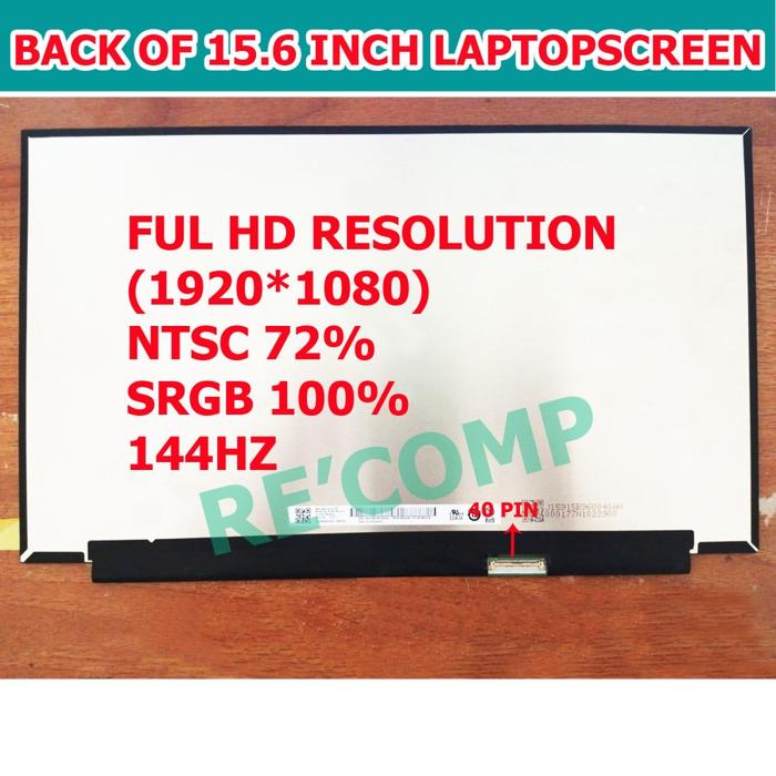 Jual LED LCD ASUS ROG G531GT G531GD SERIES 15.6 FULL HD IPS - 144HZ ...
