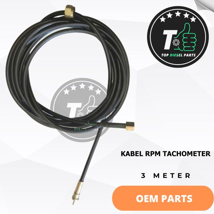 Jual Kabel RPM Tachometer 3 meter OEM Detroit cable rpm GM Cable ...