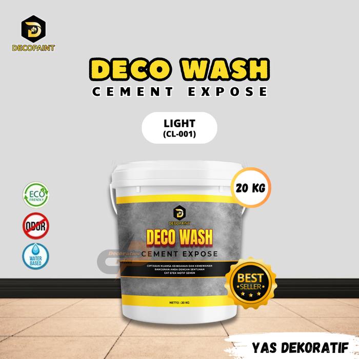 Jual Cat Primer | Deco Wash Light Type CL-001 | Deco Wash Cement Expose ...