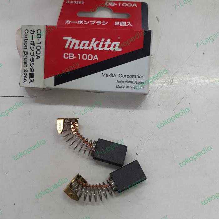 Jual CB 100A Makita / Carbon brush CB100A Makita / CB 100 A makita ...