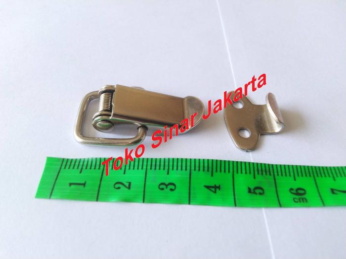 Jual Toggle Clamp Klem Togel Penjepit Pengait Kunci Kayu Besi Box Kecil ...