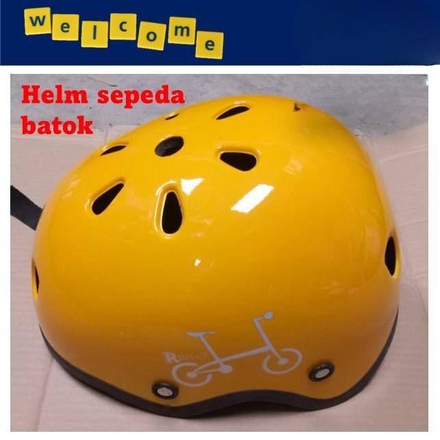 Jual classic helm speda lipat minon helm fixie model batok warna kuning ...