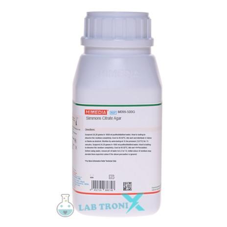 Jual Simmons Citrate Agar / SCA (500 GRAM) HiMedia - media ...
