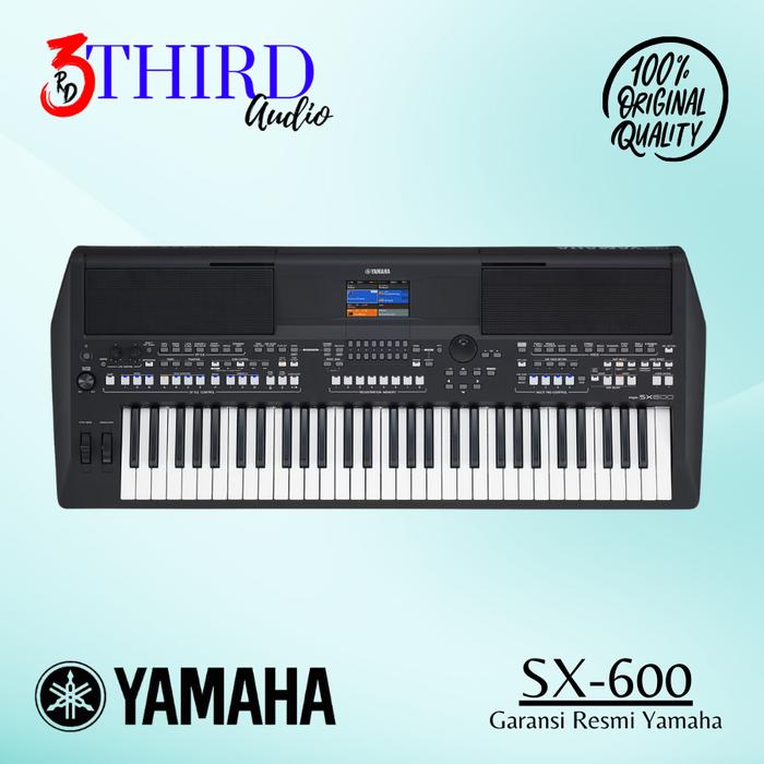 Jual Yamaha PSR SX600 61 key High Level Arranger Keyboard Portable SX ...