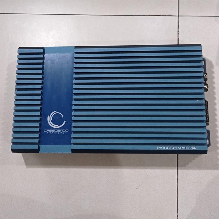 Jual POWER CRESCENDO EVO 7A6 6 CHANNEL CLASS AB 6X75 WATTS BEKAS NORMAL ...