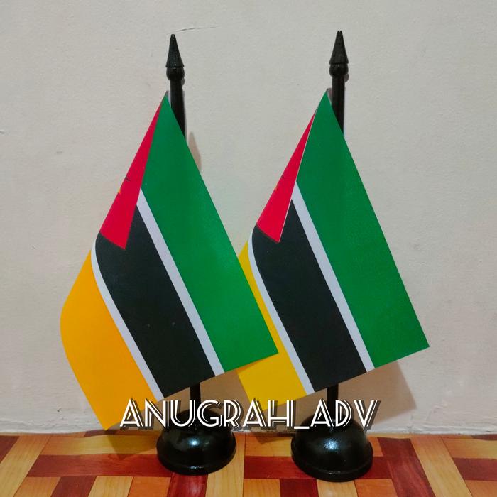 Jual tiang kayu bendera meja MOZAMBIK - Jakarta Pusat - ANUGRAH_adv ...