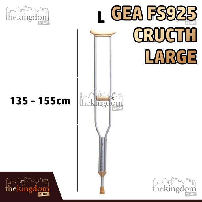 Jual GEA FS925 Crutch Tongkat Bantu Jalan Kruk Ketiak FS-925 - Jakarta Utara - The Kingdom Shop ...