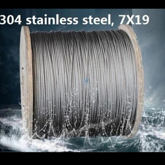 Jual Kabel seling 6mm Stainless steel/ sling stainsless 6mm - Kota ...