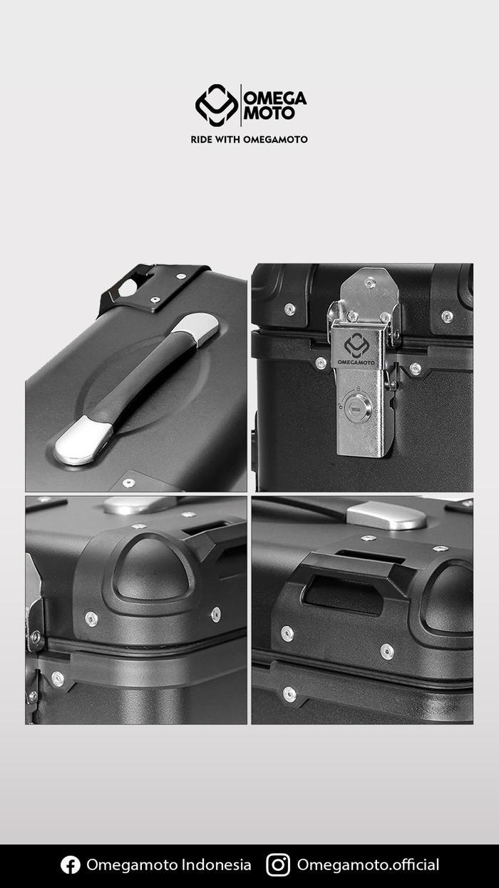 Jual Side Box Motor Omegamoto Durapro 35 L BMW VERSYS KTM - Kab. Malang ...