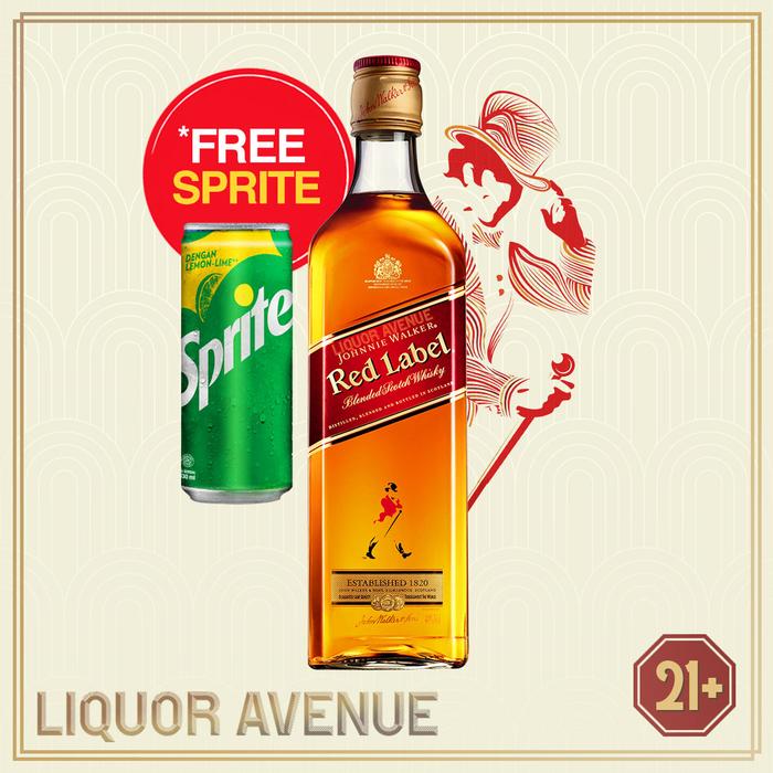 Jual JOHNNIE WALKER RED Label (JW Red) Blended Scotch Whisky 750 mL ...