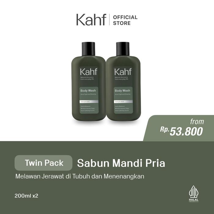 Promo Twinpack Kahf Acne Fight and Relaxing Body Wash - Jakarta Selatan ...