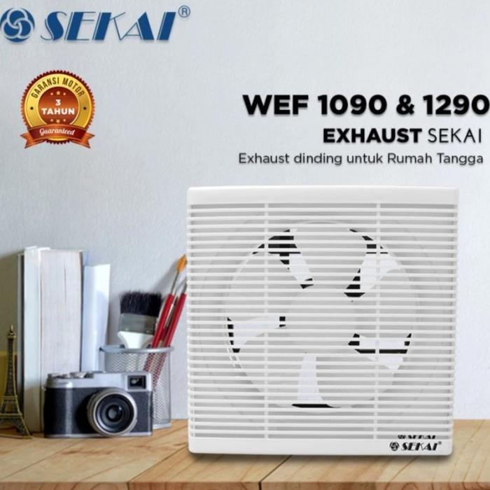Jual SEKAI : WEF1090 WALL EXHAUST FAN / EXHAUST DINDING 10 INCH WEF ...