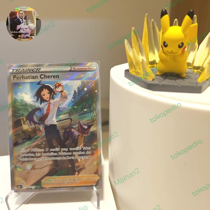 Jual Perhatian Cheren 241/172 sr sar s12a vstar semesta pokemon tcg indo - Jakarta Selatan ...