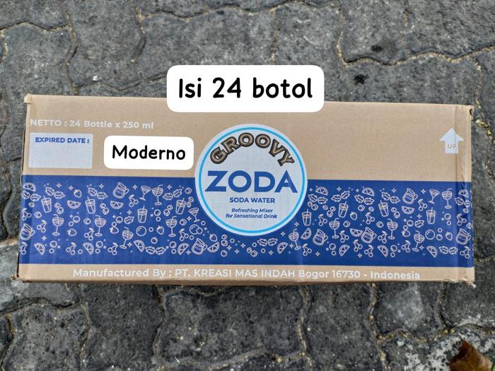 Jual Zoda air soda 250ml sekarton isi 24 Botol - Jakarta Barat ...