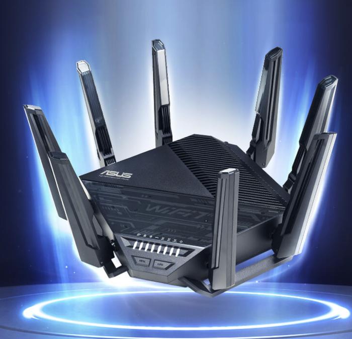 Jual Asus RT-BE96U Wifi 7 BE19000 Tri Band AiMesh Router Dual 10G 6Ghz ...