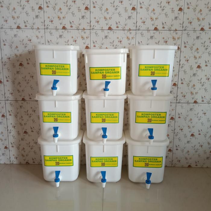 Jual Komposter Mini 8 Liter cocok untuk pemula & bisa dijadikan ...